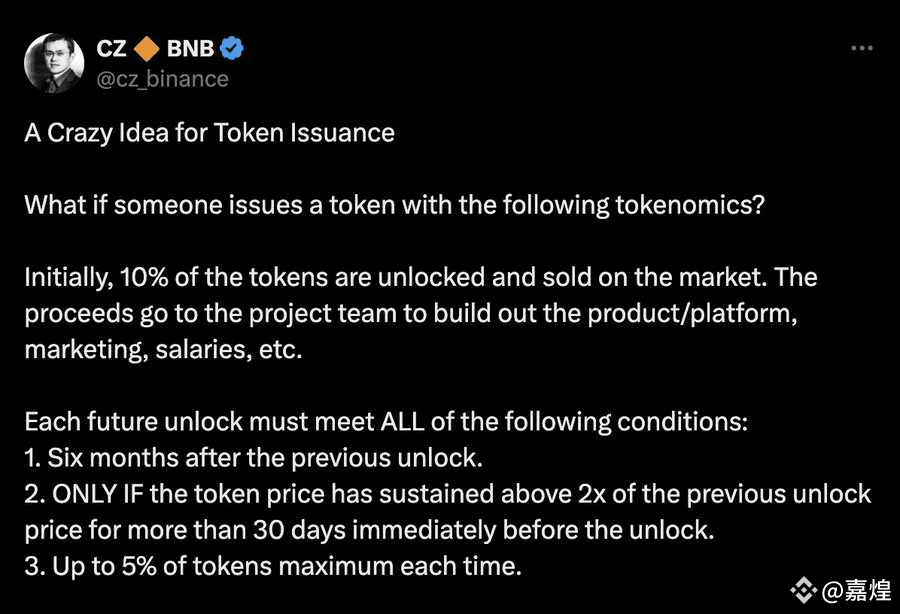 CZ's Crazy Token Issuance Plan, Are You Brave Enough to Join | 嘉煌 on Binance Square