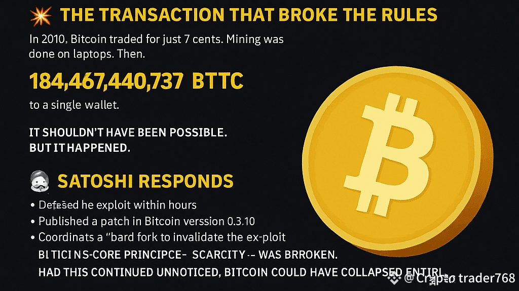 The Day Bitcoin Almost Died: The 184 Billion BTC Bug That Nearly Erased ...