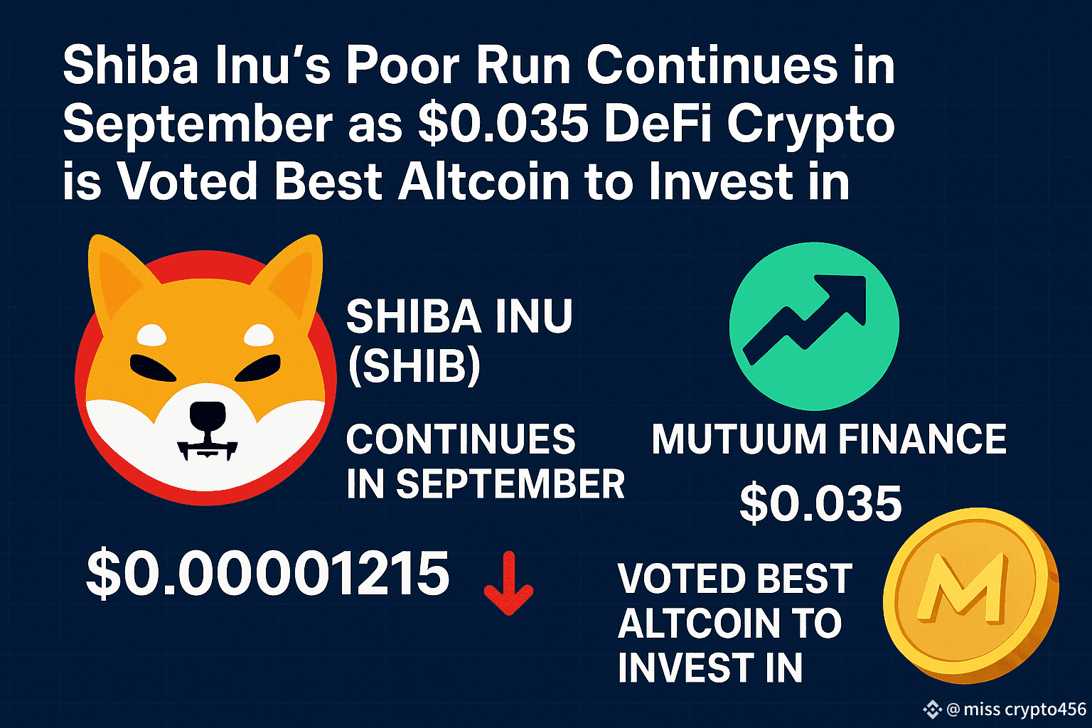 $SHIB $SHIB Shiba Inu (SHIB) Struggles in September as | miss crypto456 ...