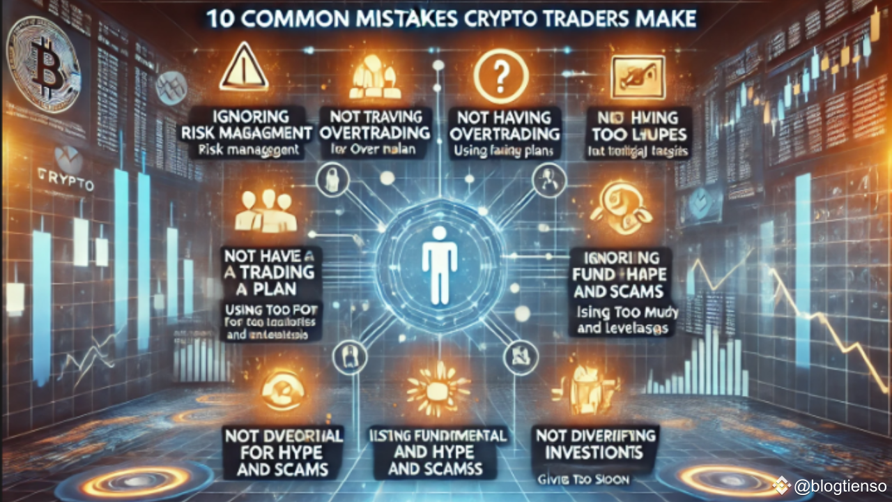 10 Common Mistakes of Cryptocurrency Traders and How to Avoid Them | blogtienso on Binance Square