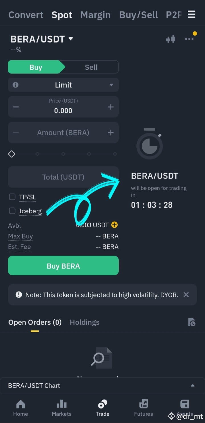 #NewsAboutCrypto IMPORTANT UPDATE 👈 👉 NEW COIN $BERA LA | dr_mt on Binance Square