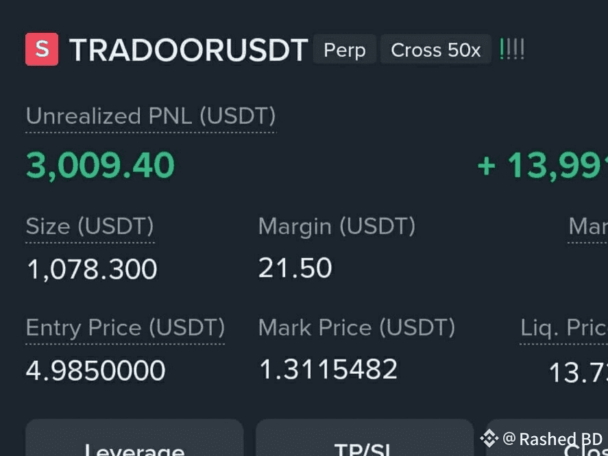 $TRADOOR Bắn chắc chắn🧨🤑 | Rashed BD trên Binance Square