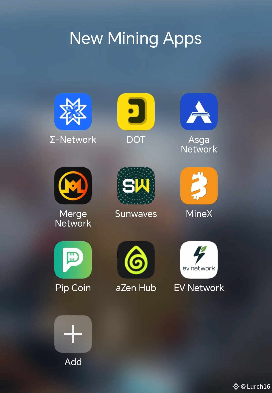 New mining apps, big mining rate. Find them on app stores an | Lurch16 on Binance Square