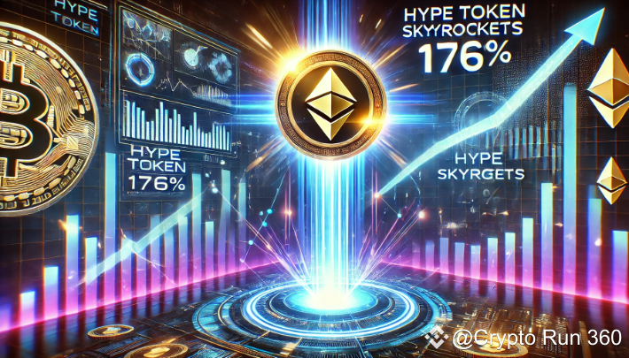 🚀 #hype Token Skyrockets 176% – Outpacing Bitcoin & Ethereu | Crypto Run 360 on Binance Square