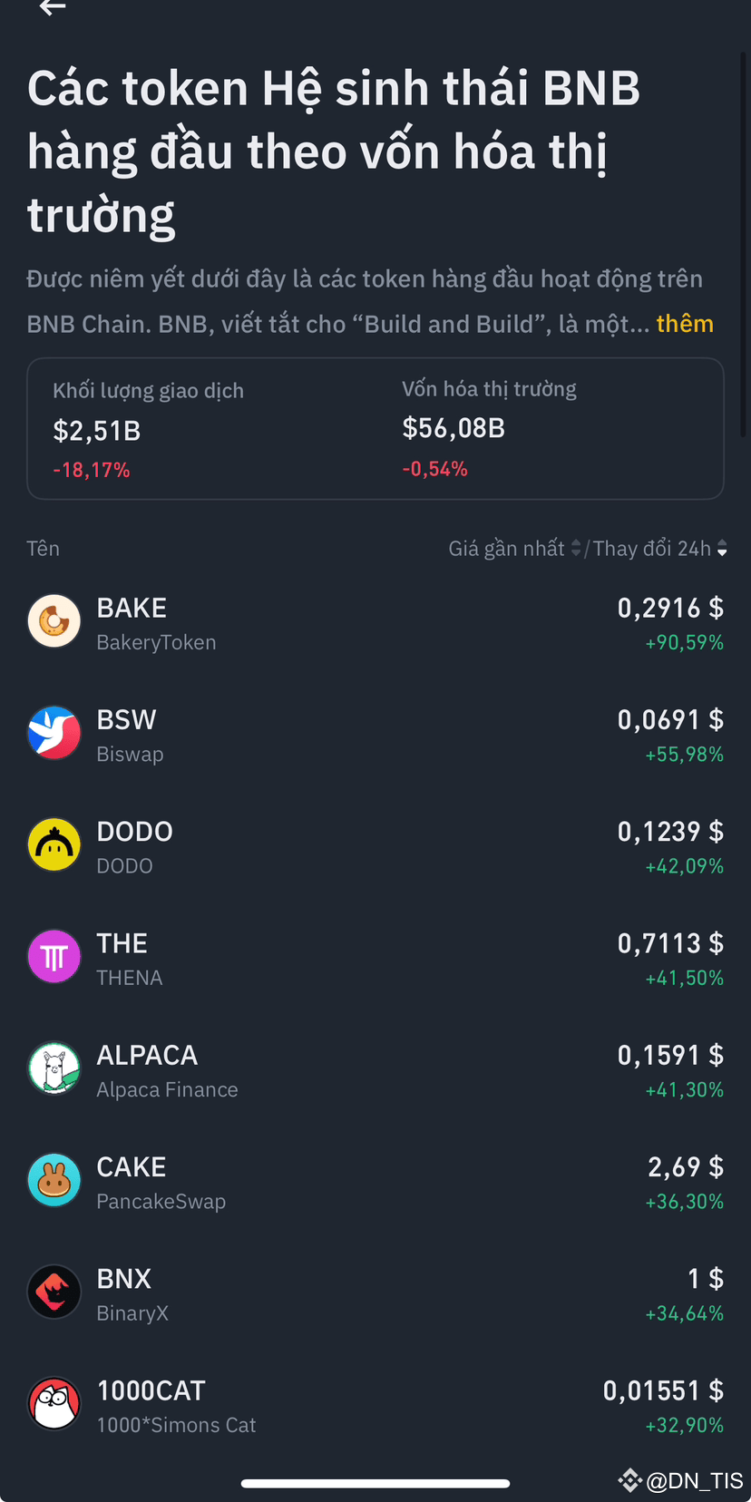 The Coin codes in the BNB ecosystem are soaring brilliantly, | Trading ...