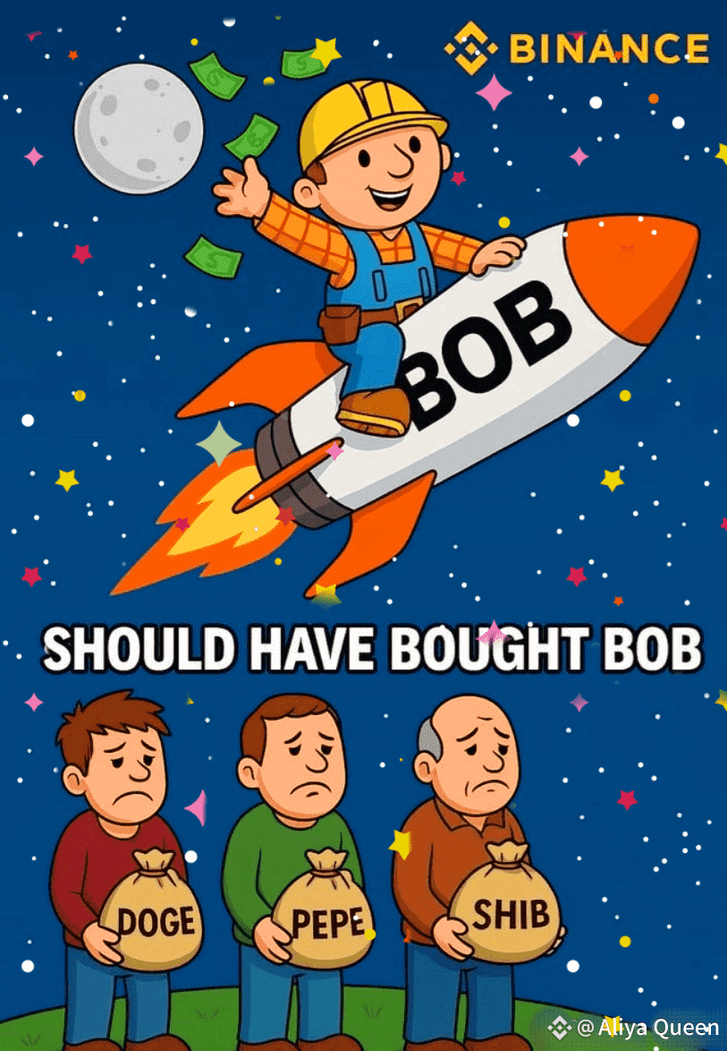 👀 $BOB may look small today — but the vision is MASSIVE. S | Aliya ...