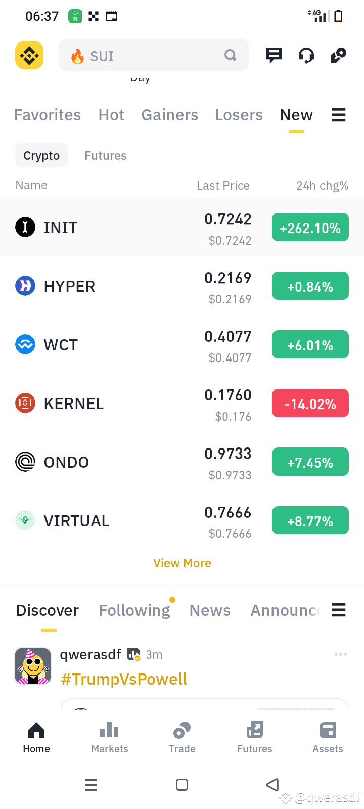 加密市场市值回到$3T jjvcx 你可以看到交易是最好的 | qwerasdf发布于币安广场
