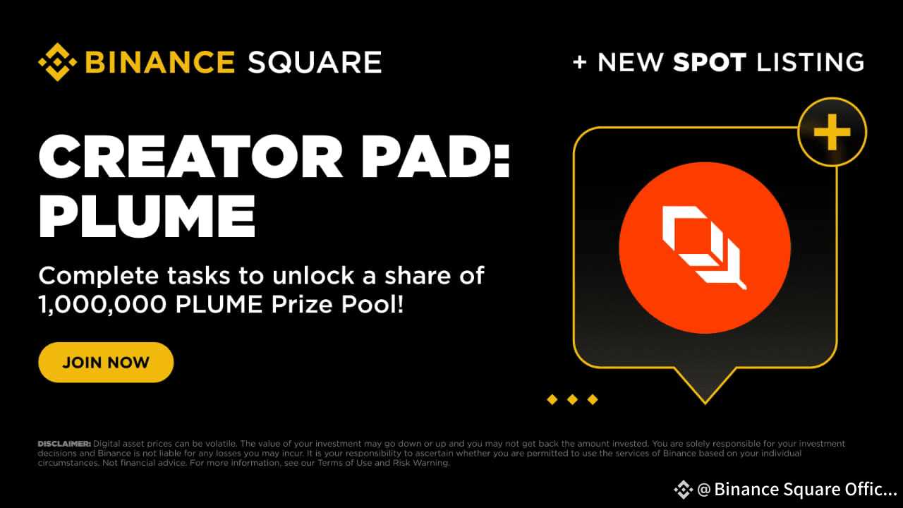 Complete Tasks in the CreatorPad to Unlock 1,000,000 PLUME Token ...