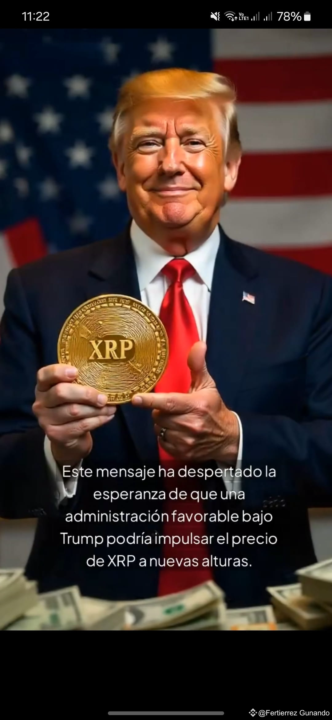 $XRP LATEST NEWS: Donald Trump's public wallet reveals holdi ...