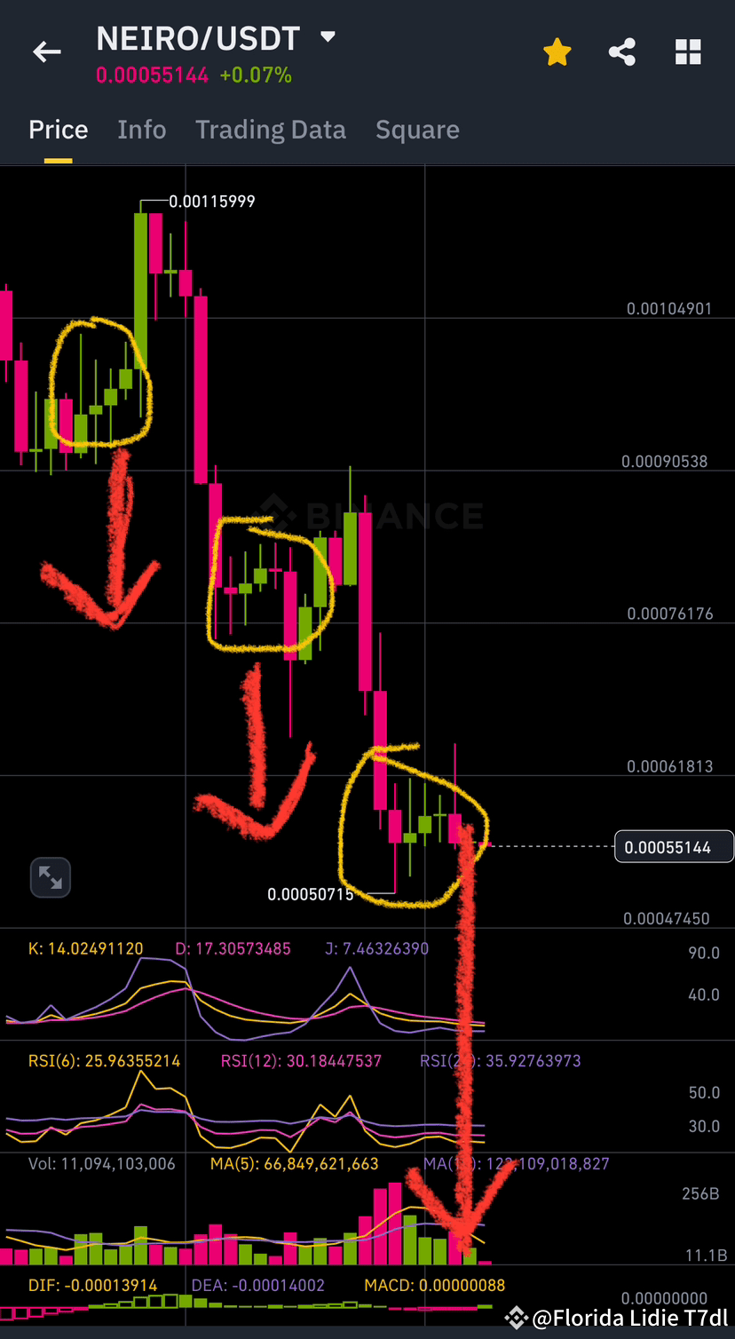 $NEIRO several times shared this chart earlier. Well I hope | Florida ...