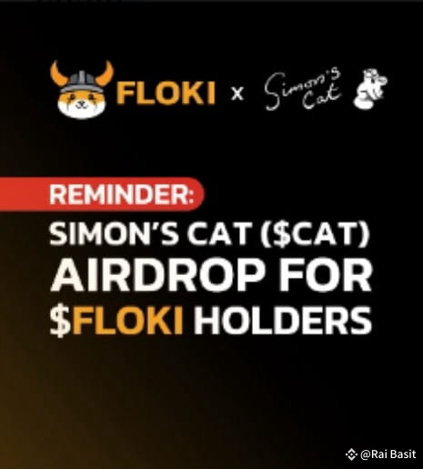 🚀 Attention $FLOKI Holders! 🚀 The $CAT airdrop is almost | RB-Trader on Binance Square