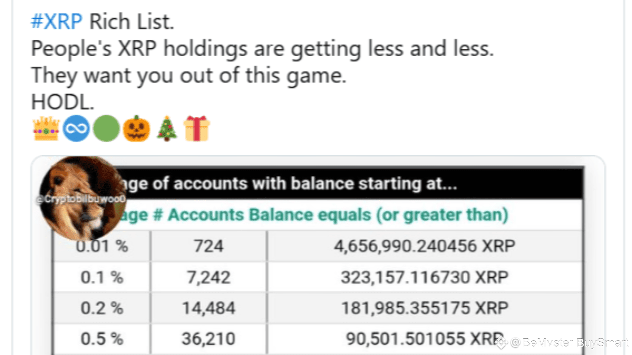 Updated XRP Rich List Reflects Major Shifts | BeMaster BuySmart on ...