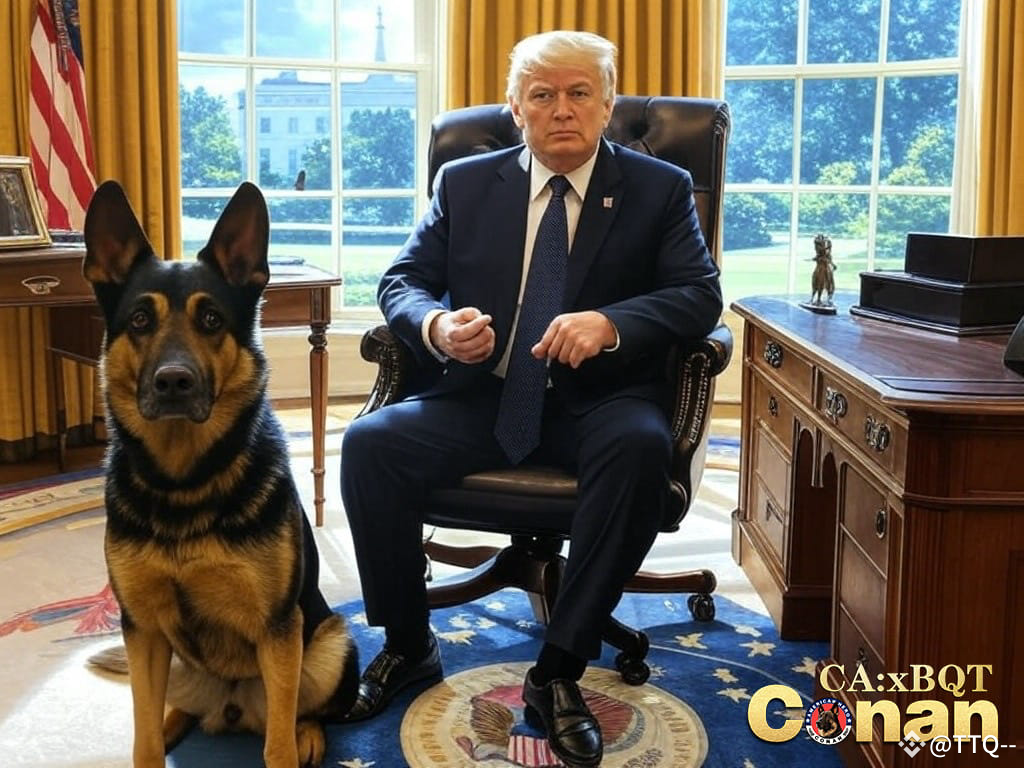 $TRUMP Trump is soft, but his presidential dog Conan is | 55号砖家 on ...