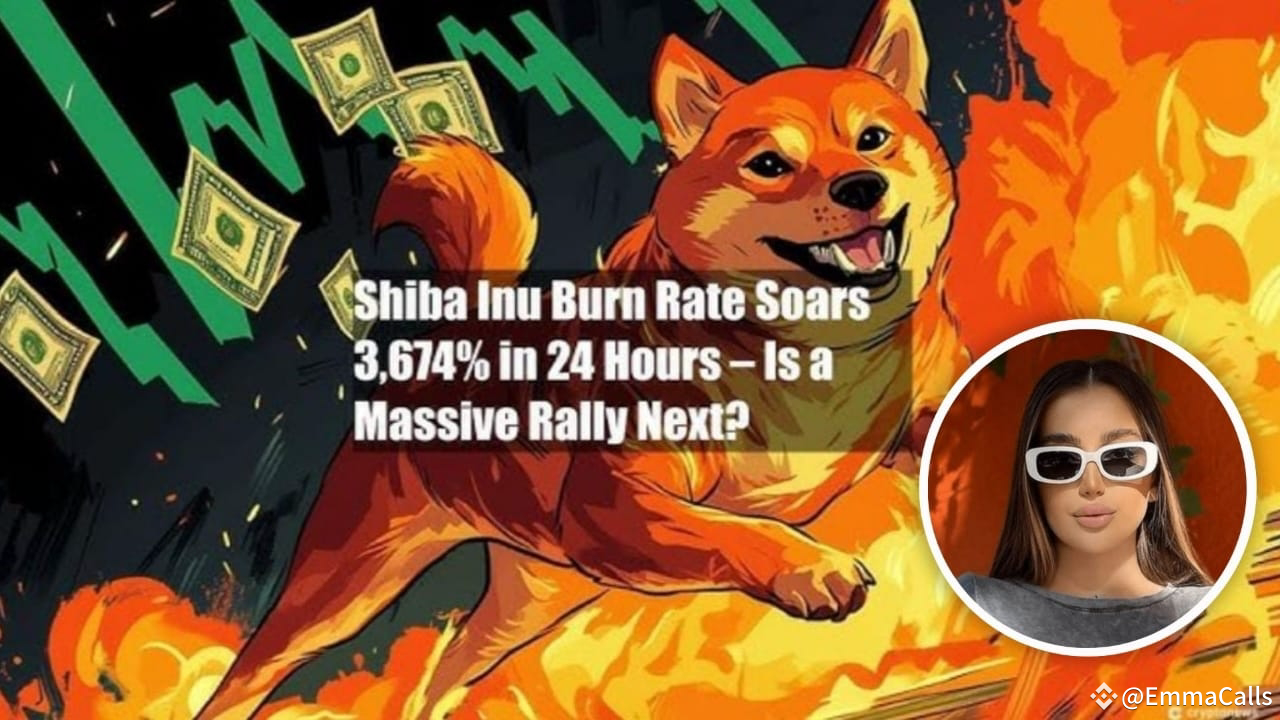 $SHIB Burn Rate Surges by 6,200% – A Path to $1? The Shiba | EmmaCalls on Binance Square