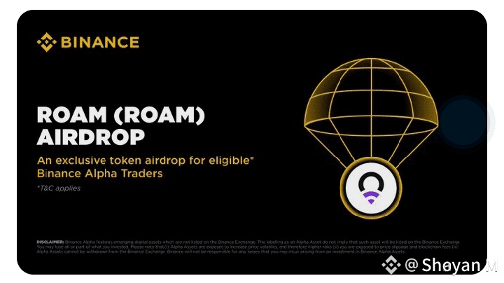 💥 Roam (ROAM) Airdrop and Trading Competition on Binance Alpha 💥 ...