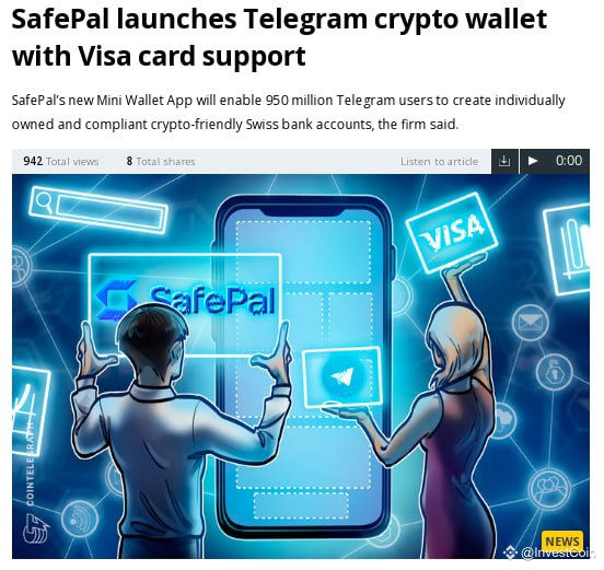 👛 SafePal launches a cryptocurrency wallet on Telegram with ...