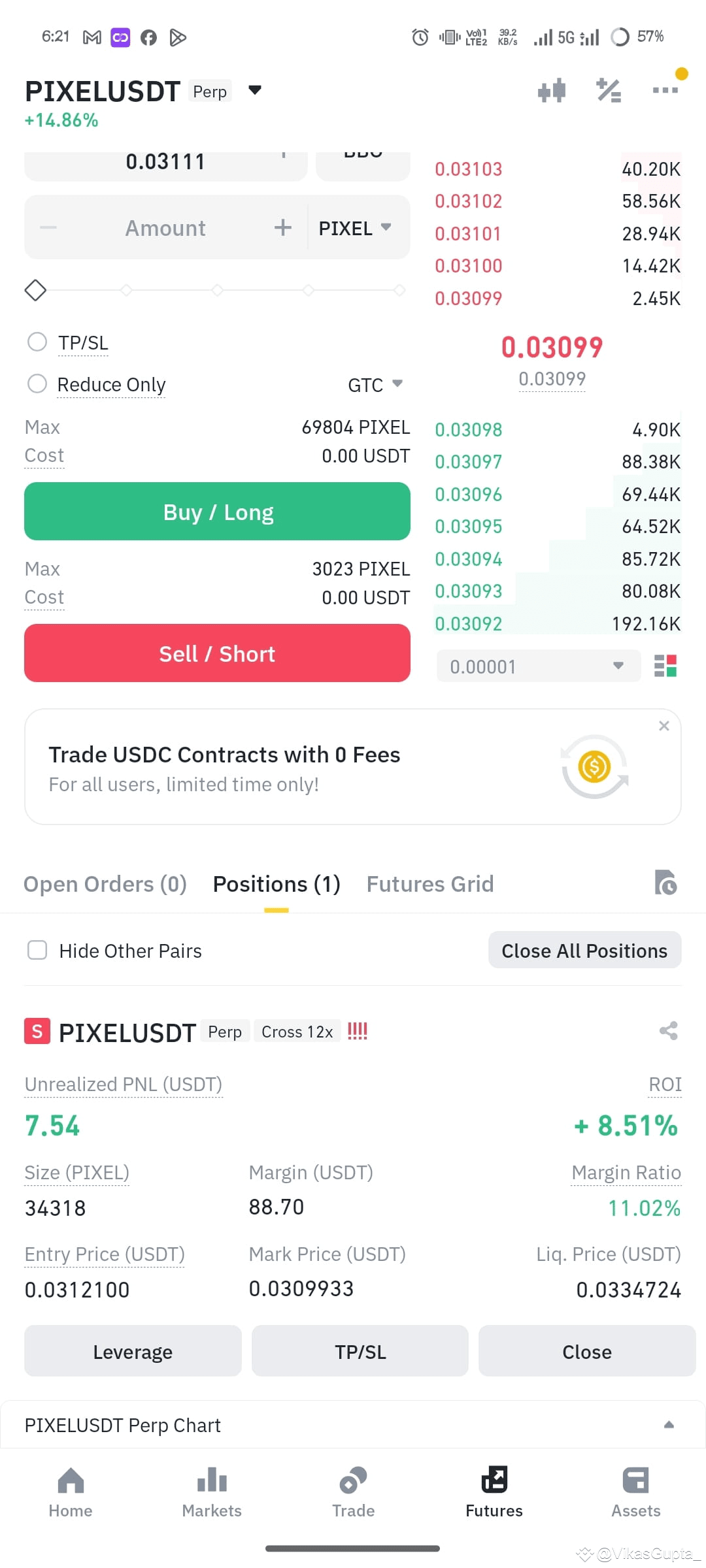 $PIXEL profit or not tell me🤔 #pixel #TradingCommunity | VikasGupta_ on ...
