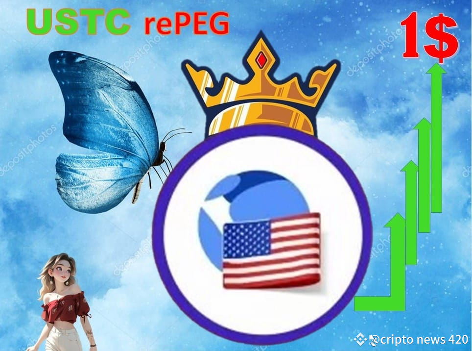 Together we can bring the $LUNC and $USTC tokens to 1 dolla | cripto news 420 on Binance Square