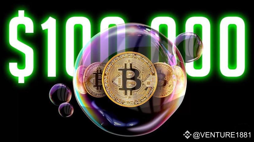 🪙 Is Bitcoin getting ready to hit $100k? | VENTURE1881 on Binance Square
