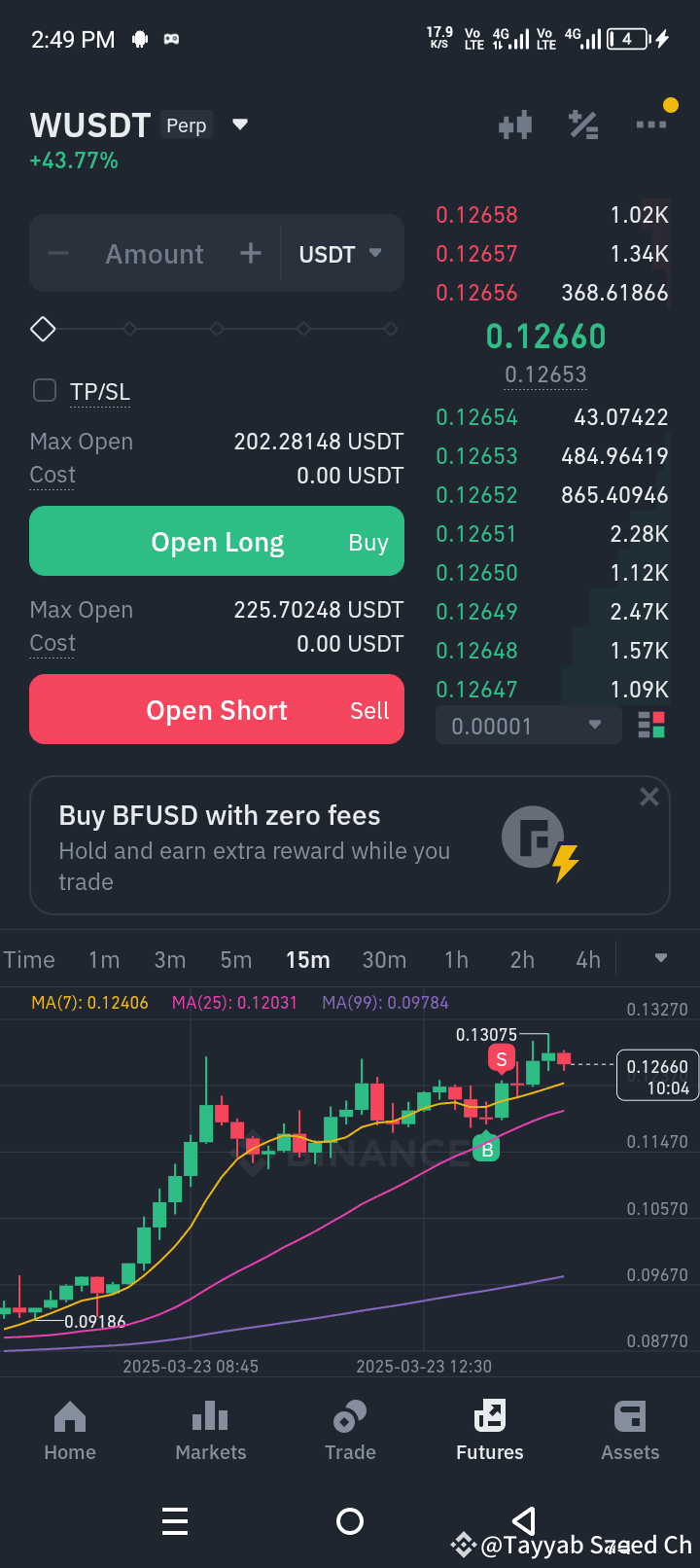 $W can turn into green ? | Tayyab Saeed Ch on Binance Square