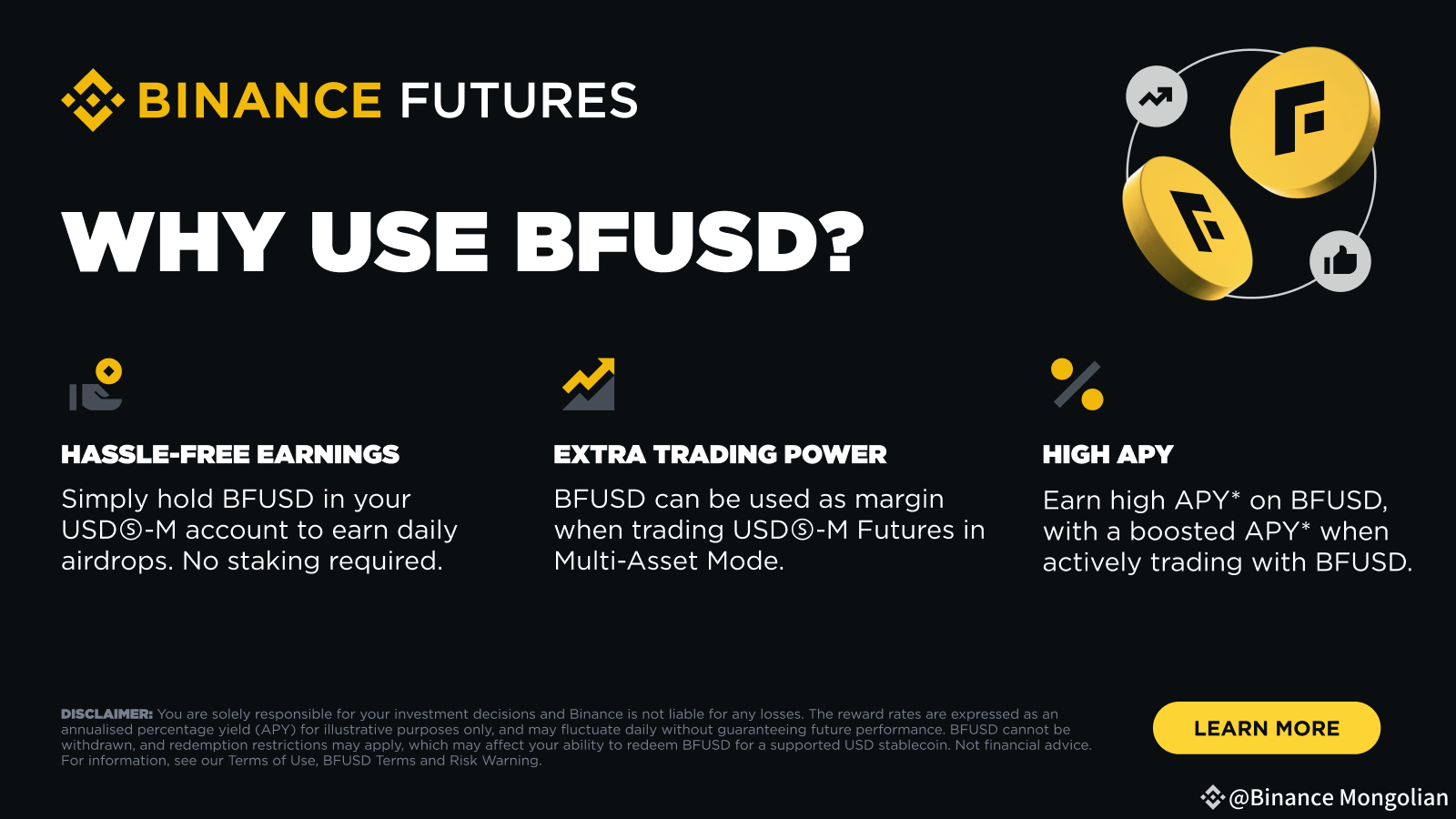 Why should Futures users try BFUSD? Daily rewards, no negati | Binance ...