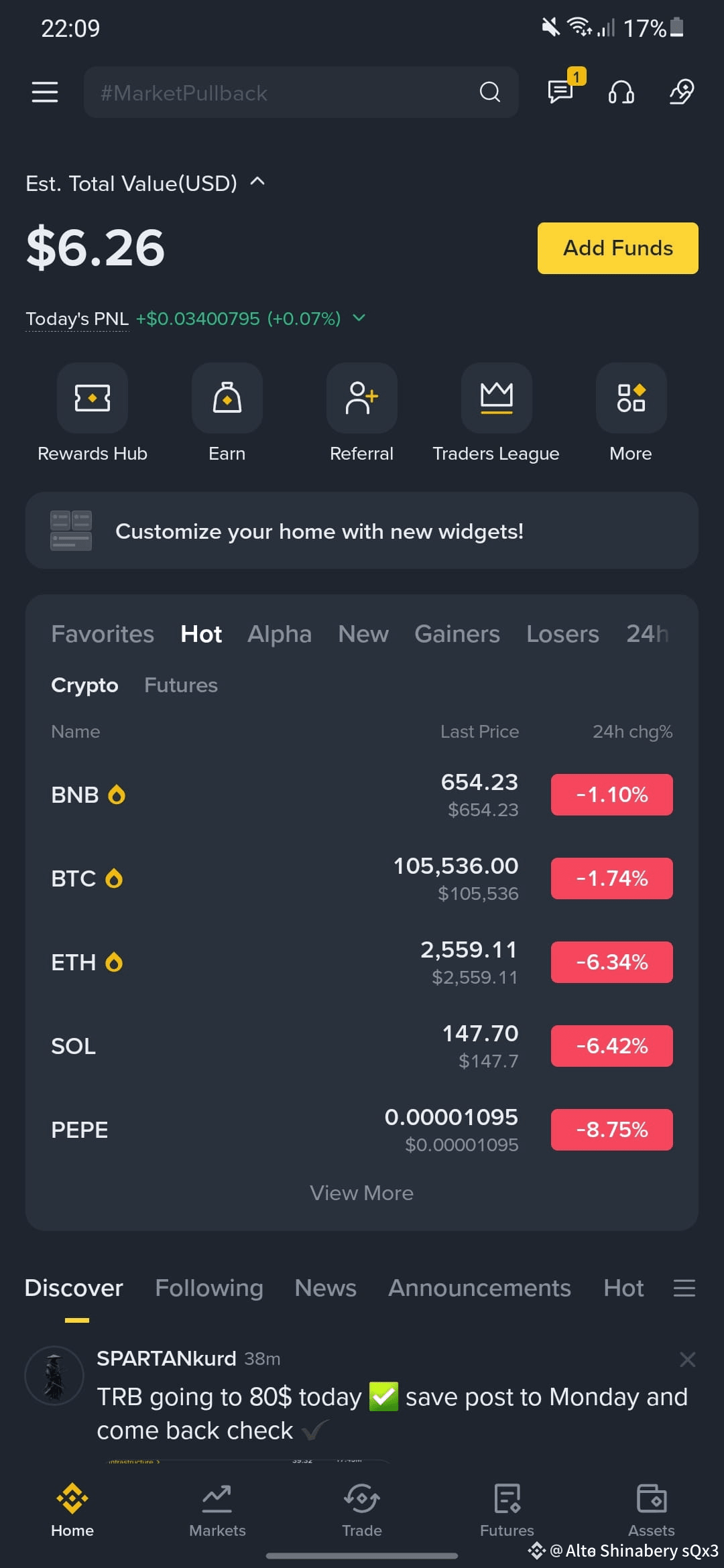 i have 6$ can i go 12? | Alta Shinabery sQx3 on Binance Square