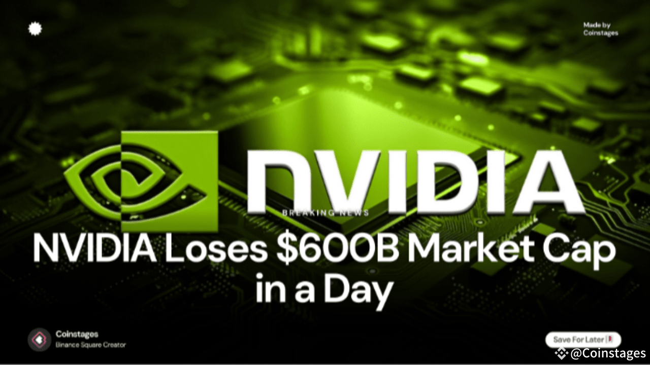 NVIDIA's Historic Plunge: $600 Billion Market Cap Loss in a Single Day ...