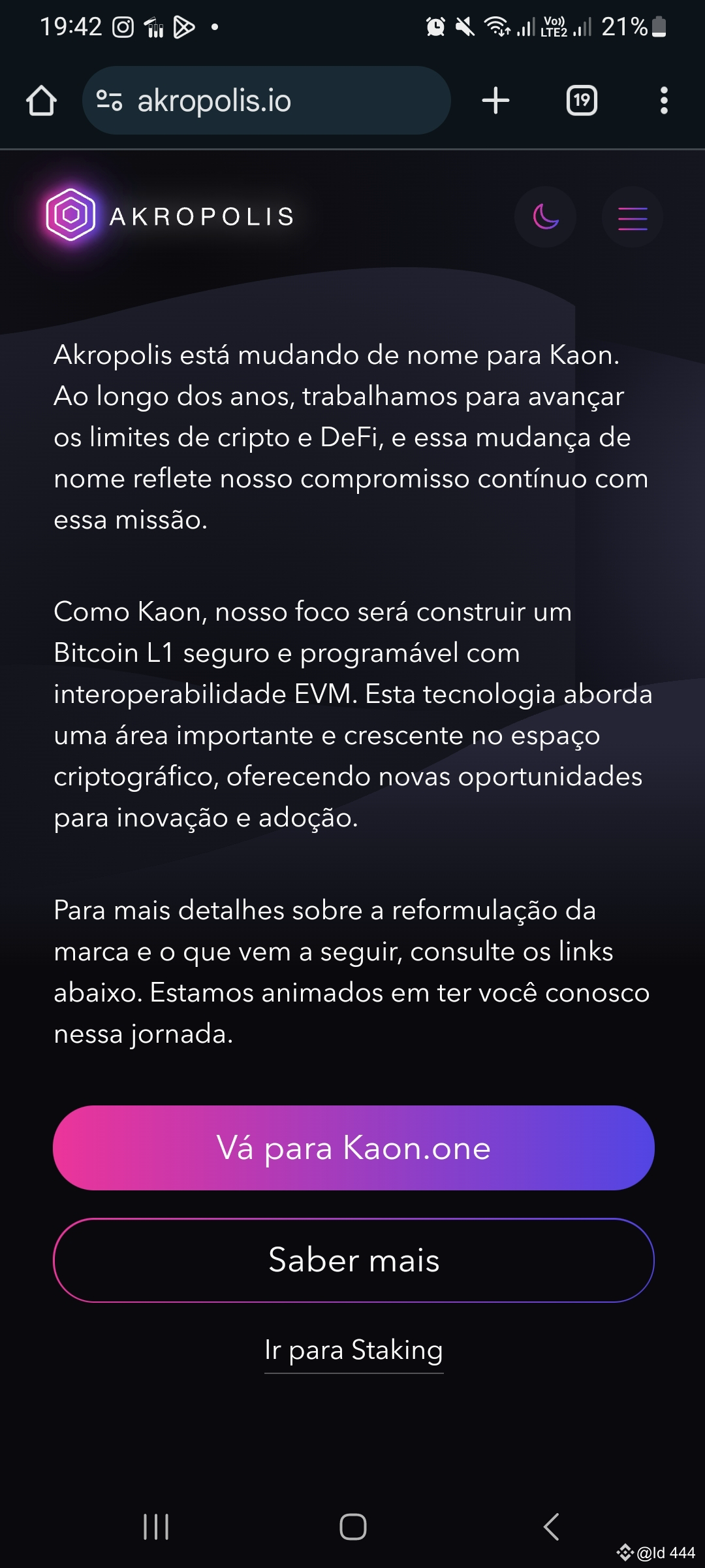 EX AKRO | Id 444 on Binance Square