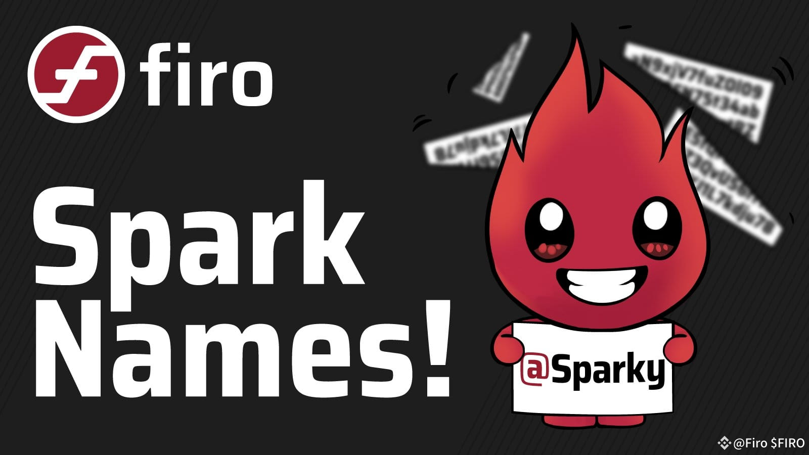 📬 Simplify crypto with Spark Names—your easy-to-remember ad | Firo ...