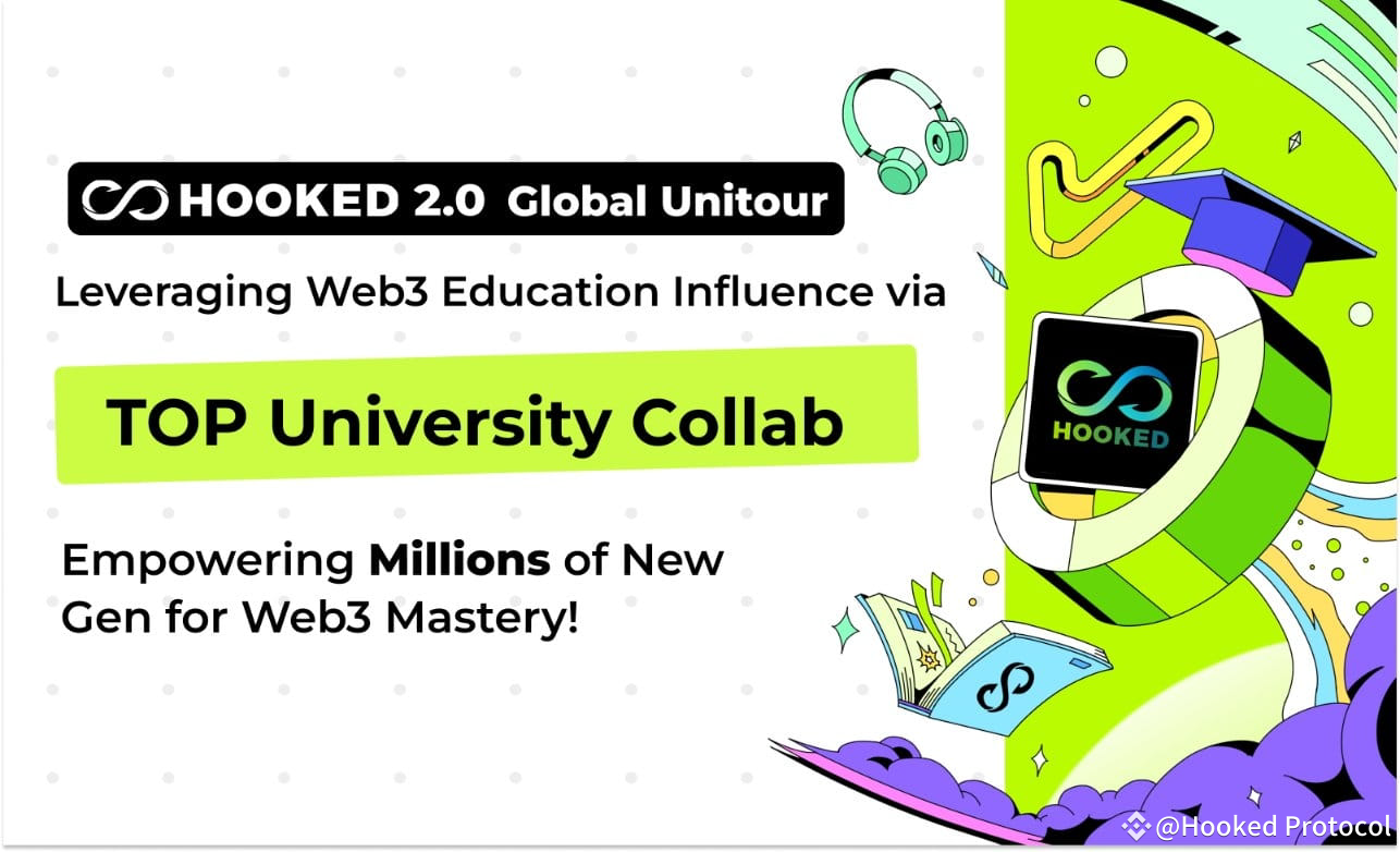 #NewEraofHOOKED #HookedUnitour 🚀 Worldwide Web3 Mastery U | Hooked ...