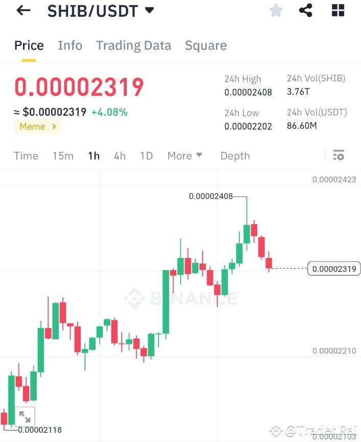 🐕 $SHIB Price Action Update! 🐾 📊 Current Price: $0.00 | Trader Rai on Binance Square