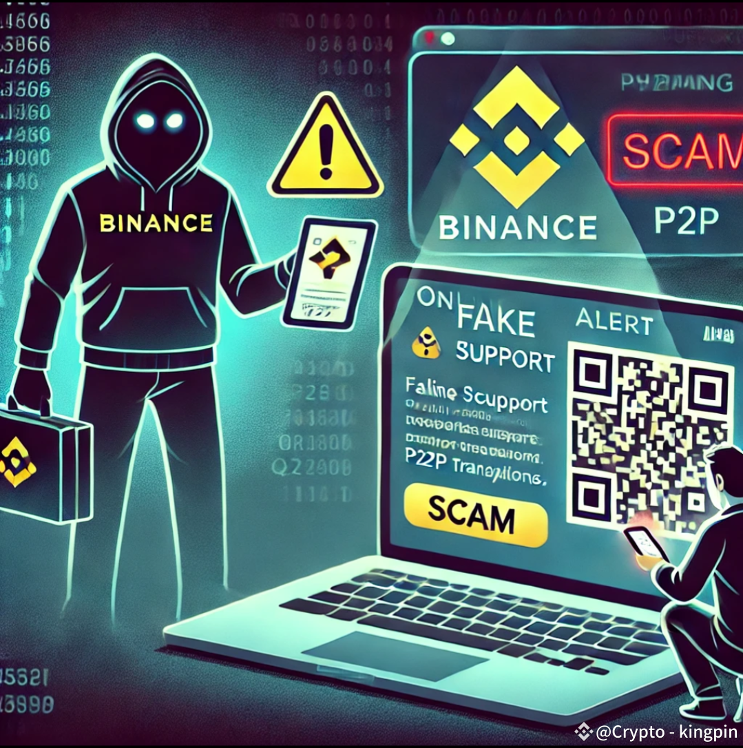 🚨 P2P SCAM ALERT – PROTECT YOUR ASSETS! 🚨 Scammers are ge | Syed_Jisan on Binance Square