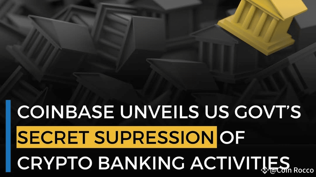 COINBASE UNVEILS US GOVT'S SECRET SUPRESSION OF CRYPTO BANKING ...