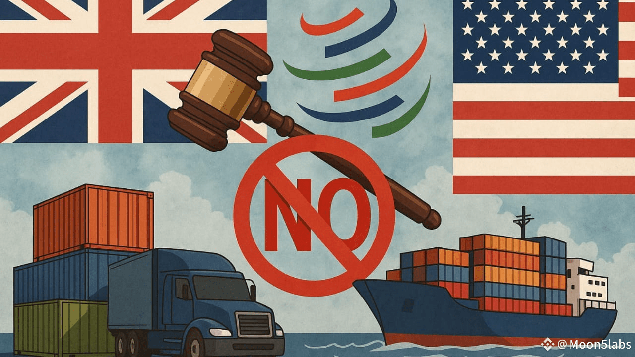 UK Faces Scrutiny: US Trade Deal May Violate WTO Rules | Moon5labs on ...