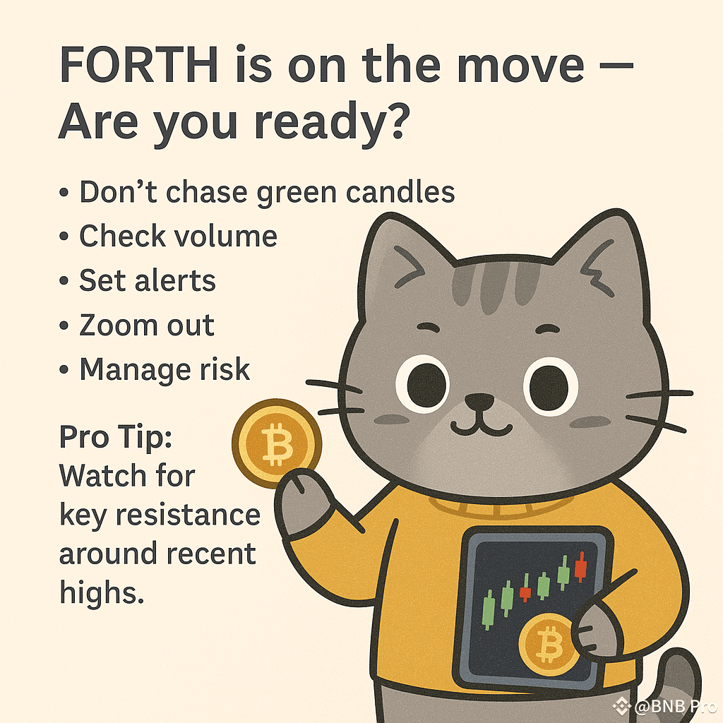 FORTH is on the move — Are you ready? The $FORTH chart just | BNB Pro ...