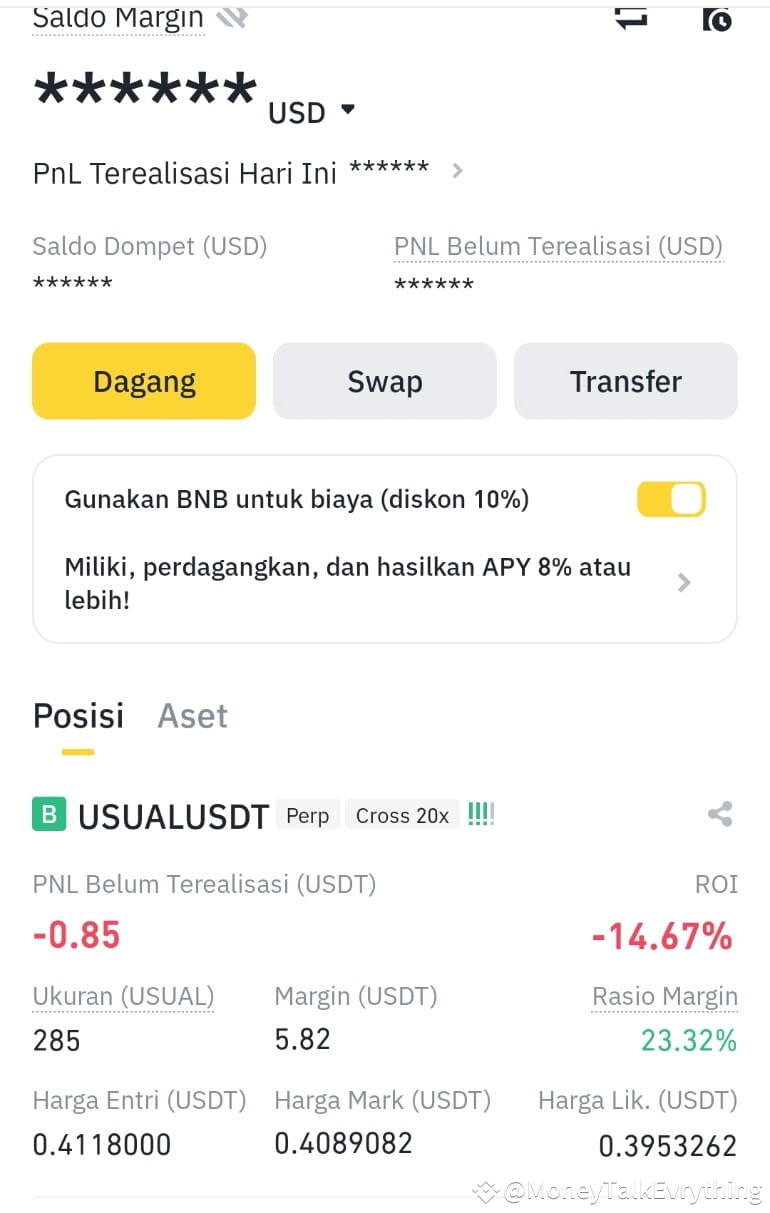 #usual $USUAL just leave it alone | HaveFun4Money on Binance Square