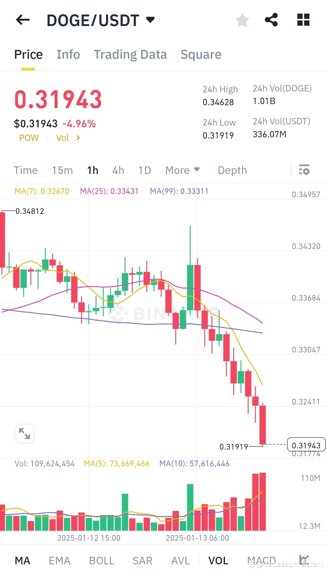 🚀 $DOGE /USDT Market Update – Ready to Chase the Doge Wave? | Tabassum Surani on Binance Square