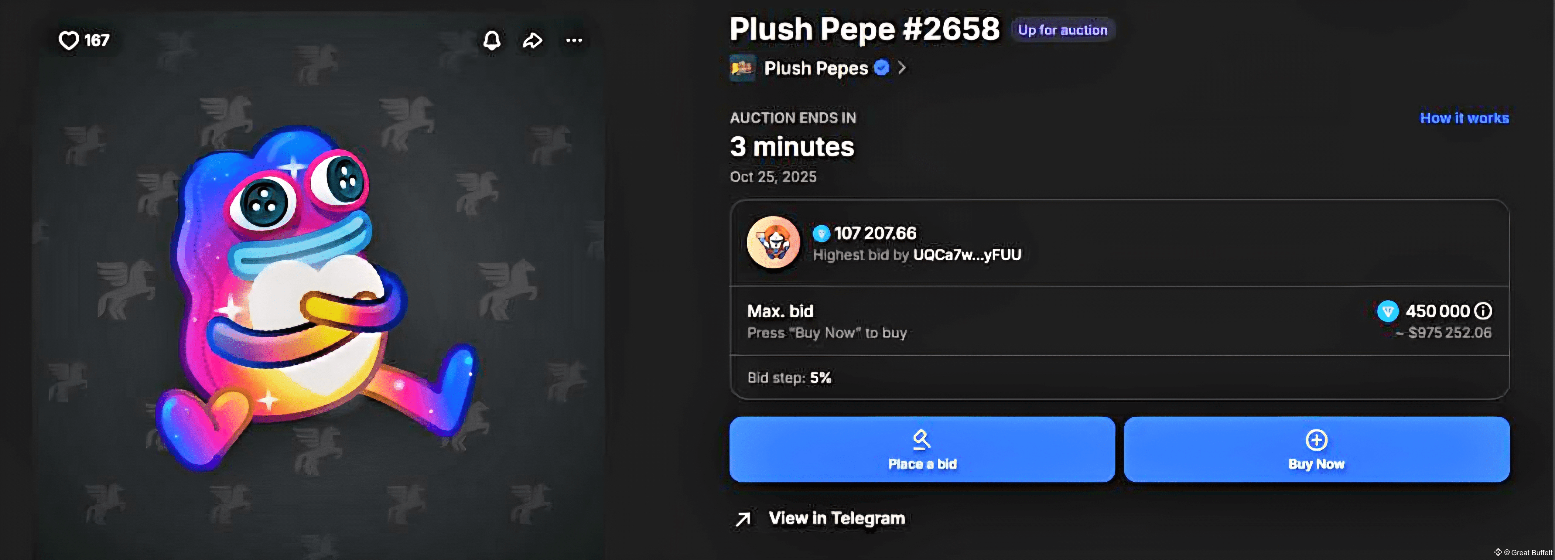 💥 Telegram NFT Record! 💥 🤩 The rarest gift — Plush Pepe # | MarketNerve ...