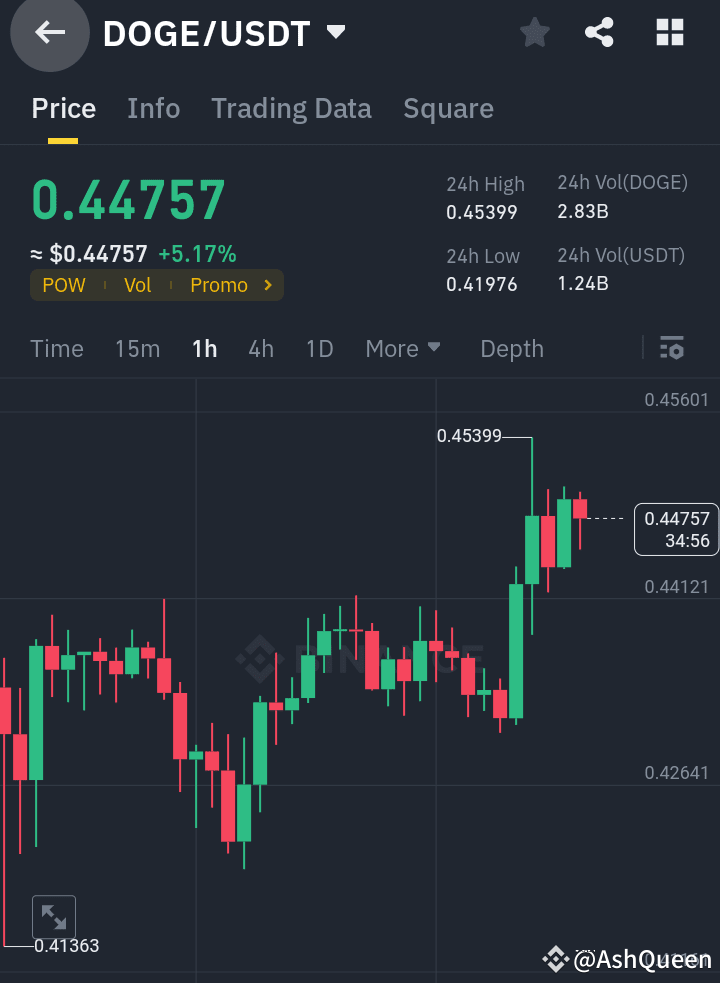 🚨 $DOGE GAINS STEAM – READY FOR A BIG MOVE! 🚨$DOGE will h | AshQueen on ...