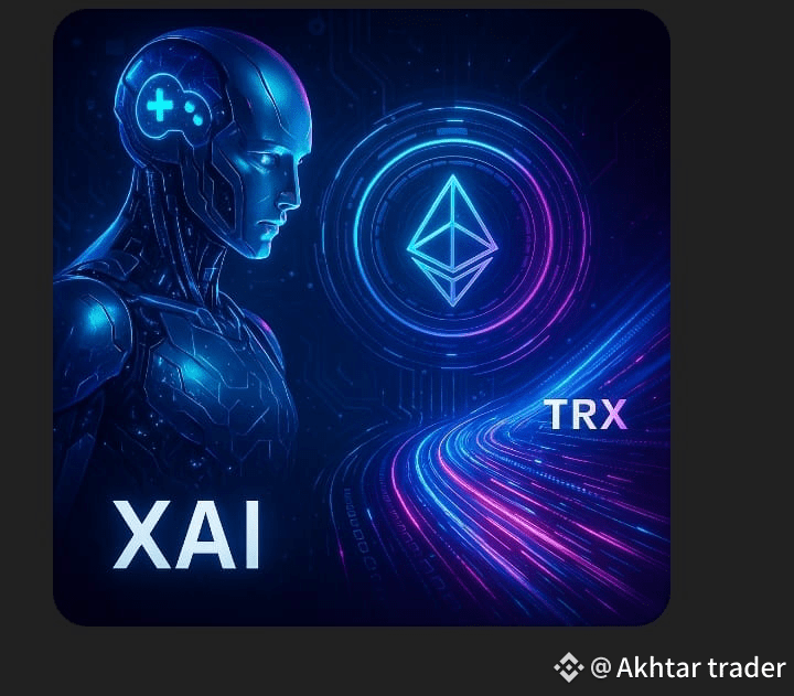 XAI+ TRX= A Powerful Duo in Web3! Two giants, two missions | Akhtar trader on Binance Square