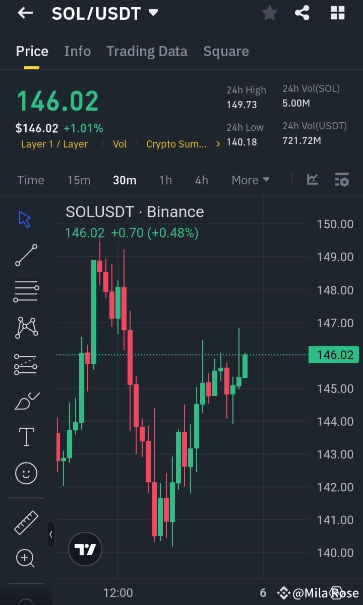 $SOL /USDT Bull Run Alert !💯🔥 Ready to Catch the Opportu | Mila Rose on Binance Square