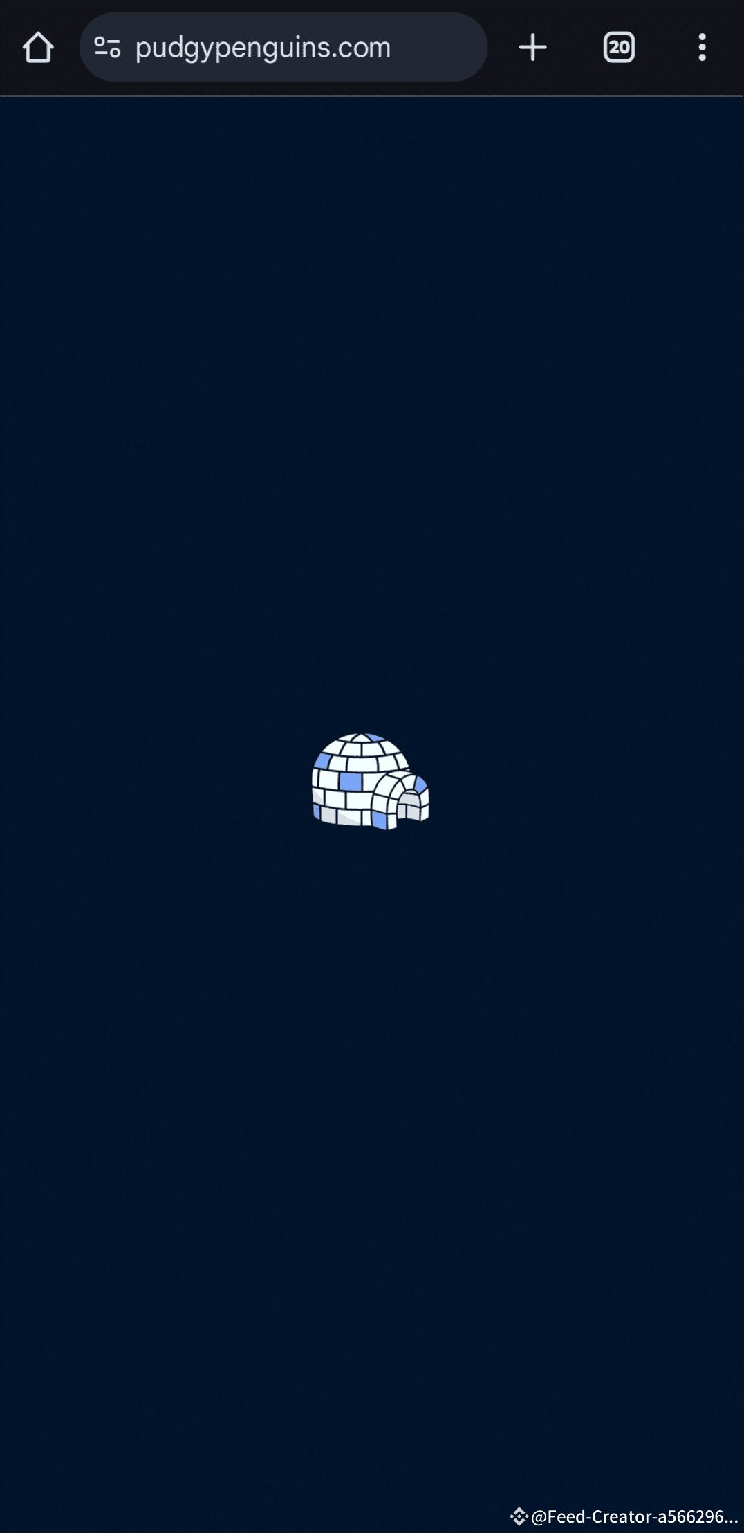 $PENGU There's nothing on the Pengu’s official website.So, w | 赚够3亿就收手 ...