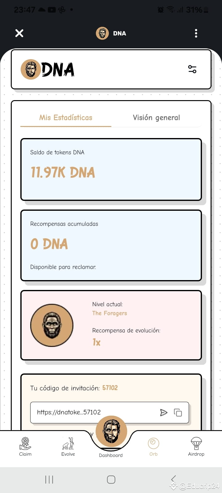 claim your tokens with the DNA and ForU Ai invitation code | Educrip24 ...