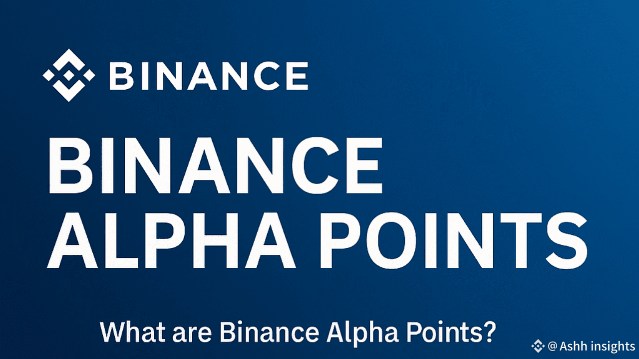 Mastering Binance Alpha Points in 2025 — Unlock Airdrops, TGEs, and More | Ashh insights on ...