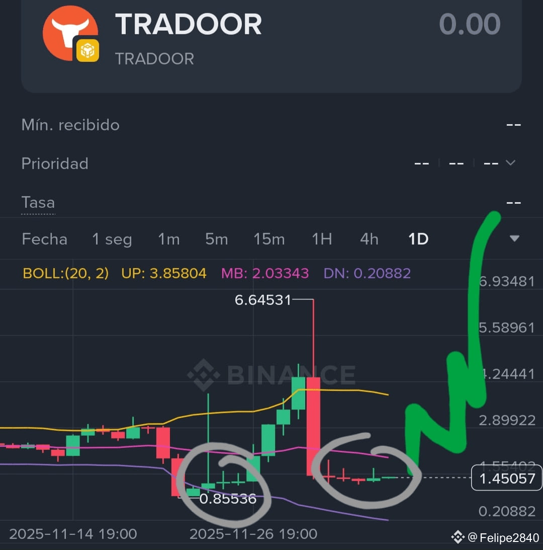 I come back and repeat to you guys, $TRADOOR is going to | Felipe2840 ...