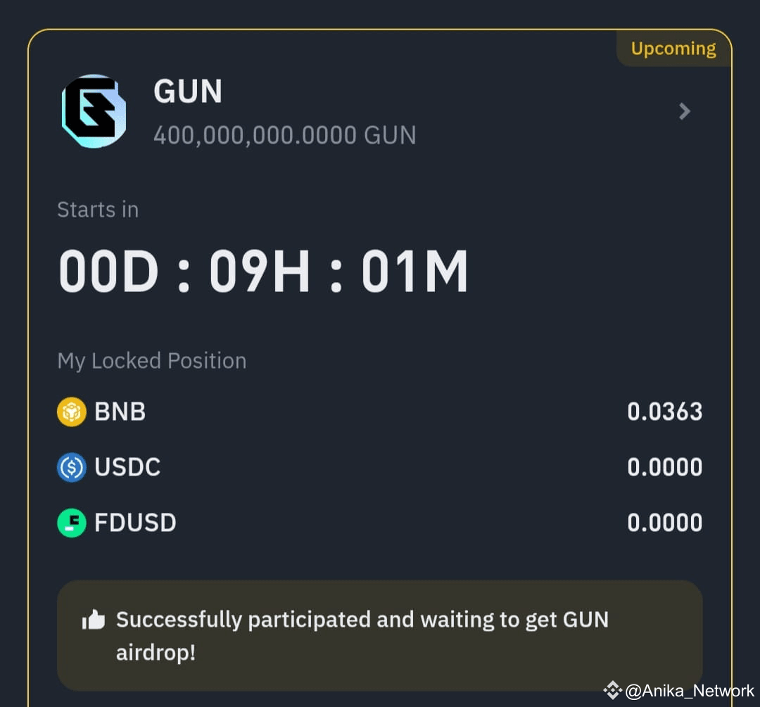 🚀 Introducing GUNZ (GUN) on Binance Launchpool! 💥🔫 🔗🔗 c | Anika_Network on Binance Square