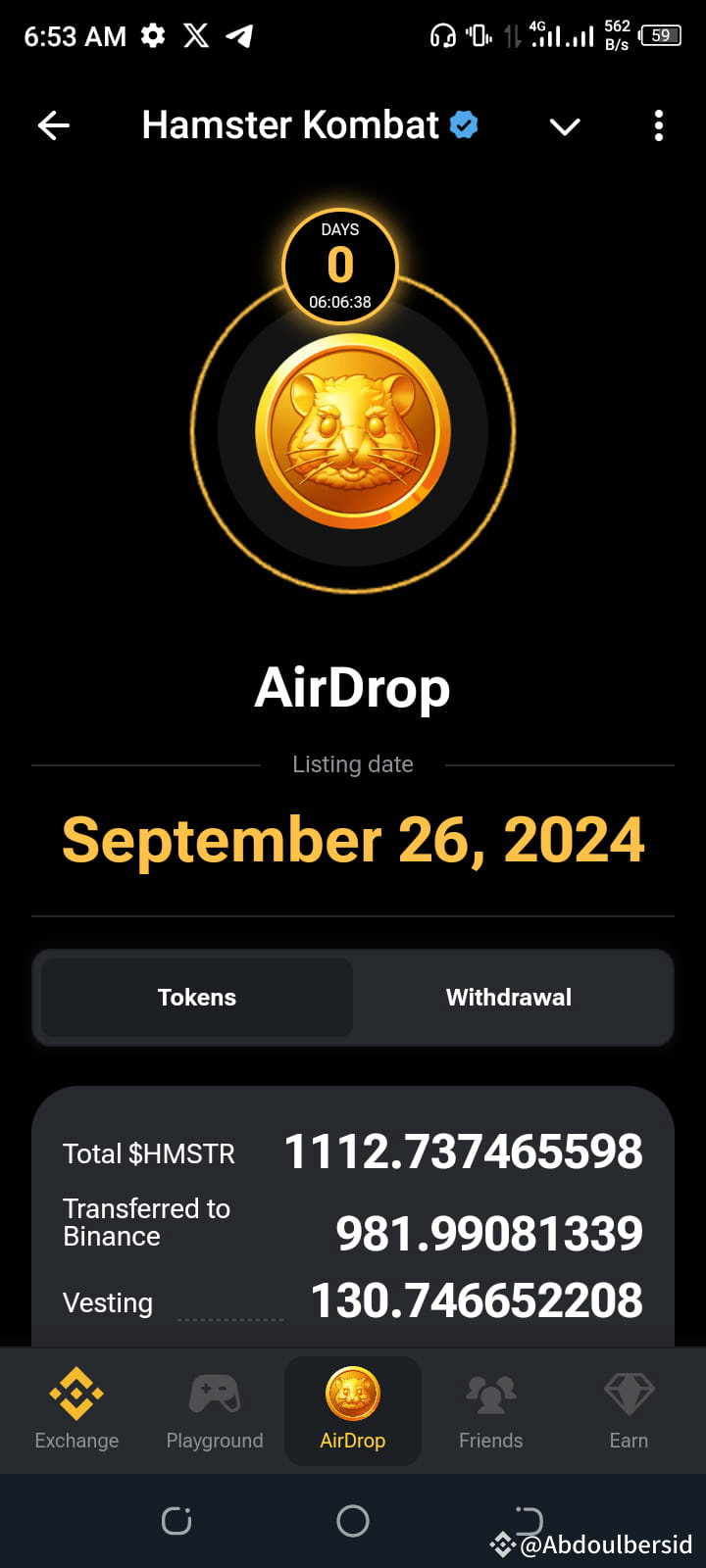 Hamster token lunch in the next 5 hours what's your expectat ...