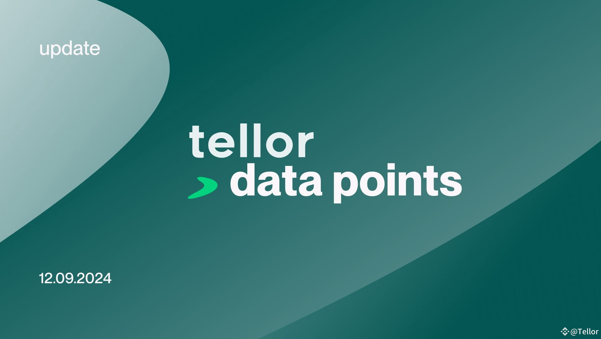 🏃catch up w/ Tellor on this week's 'Data Points': https://y | Tellor on Binance Square