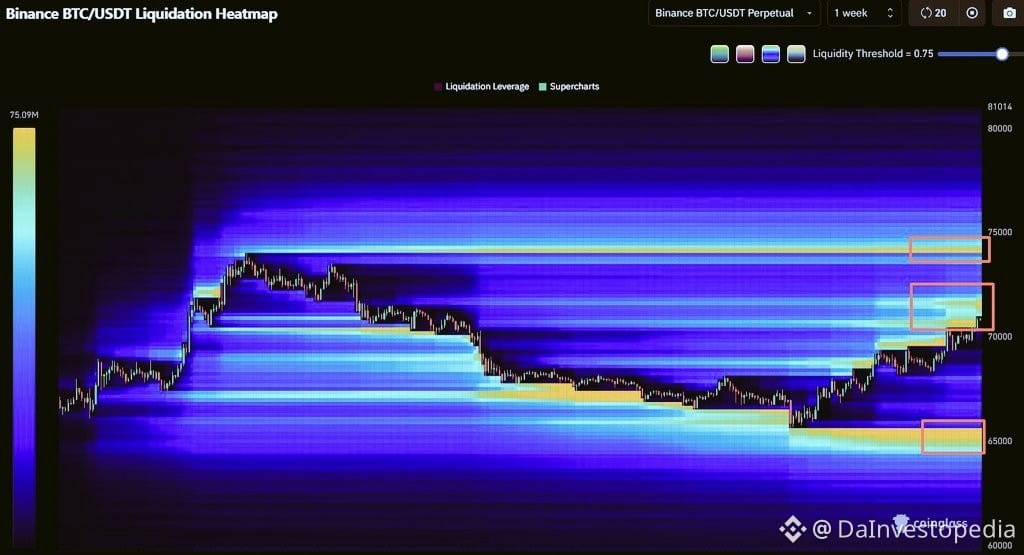 Bitcoin Liquidation Heatmap: Key Liquidity Levels to Watch | Da ...