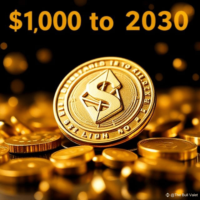 Your $1,000 Ticket to 2030 Riches? Imagine if the $1,000 yo | The Bull Valet on Binance Square